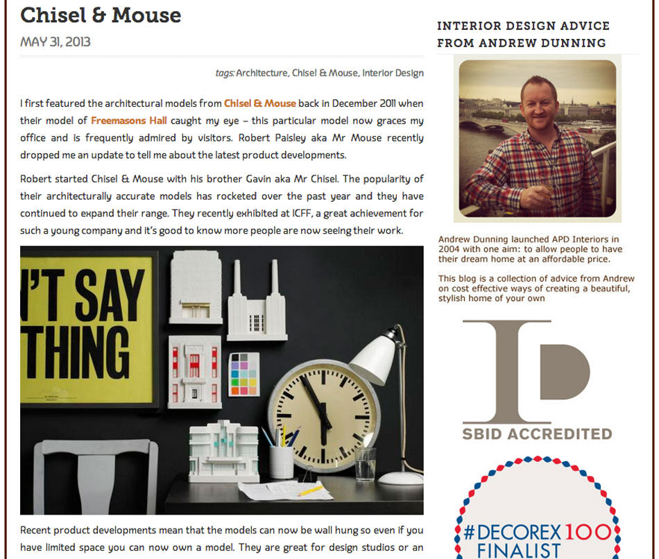 APD Interiors – Chisel & Mouse