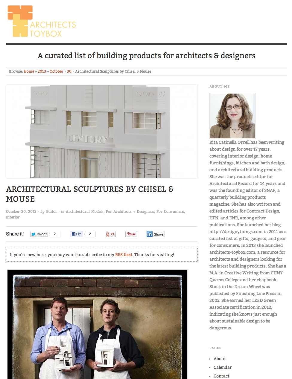 Architects Toybox – Chisel & Mouse