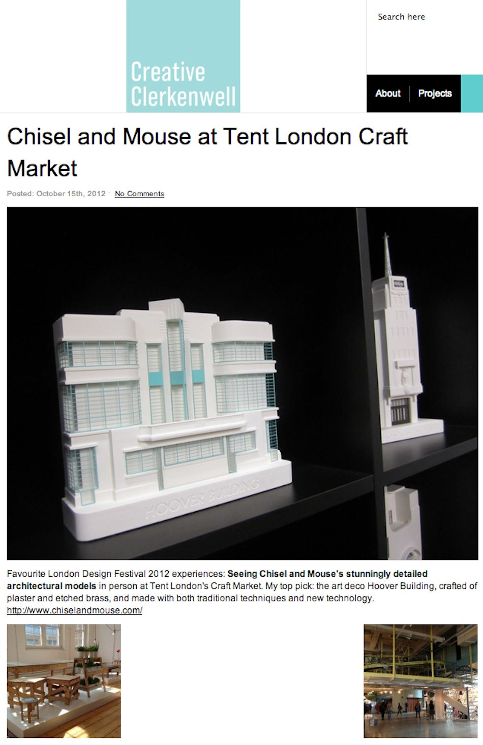 Creative Clerkenwell – Chisel & Mouse