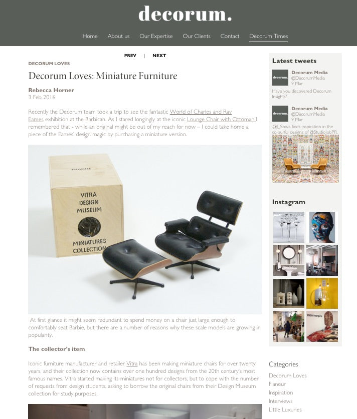 Decorum – Chisel & Mouse