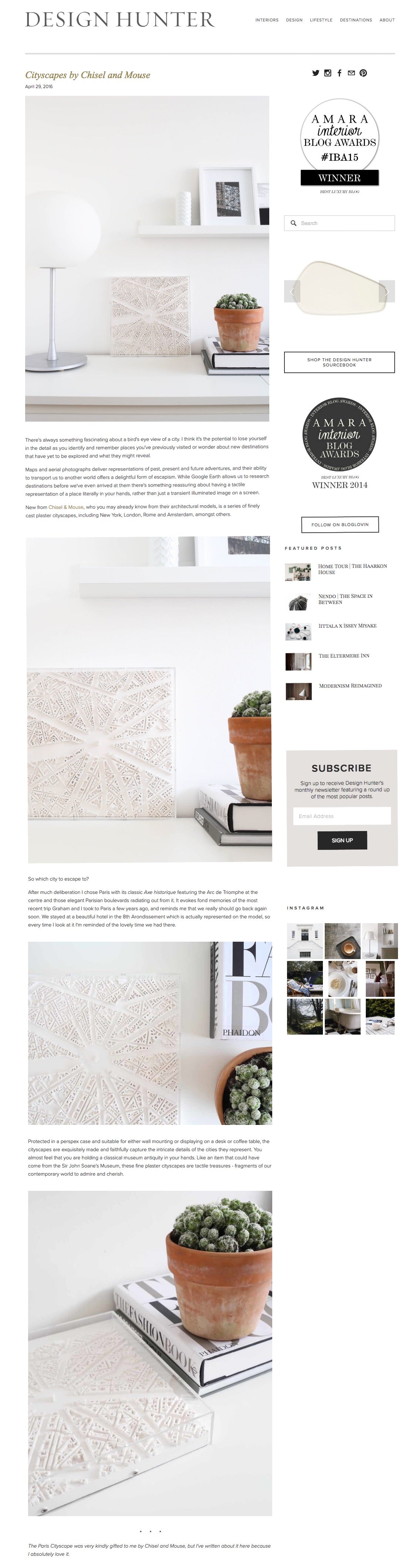 Design Hunter – Chisel & Mouse