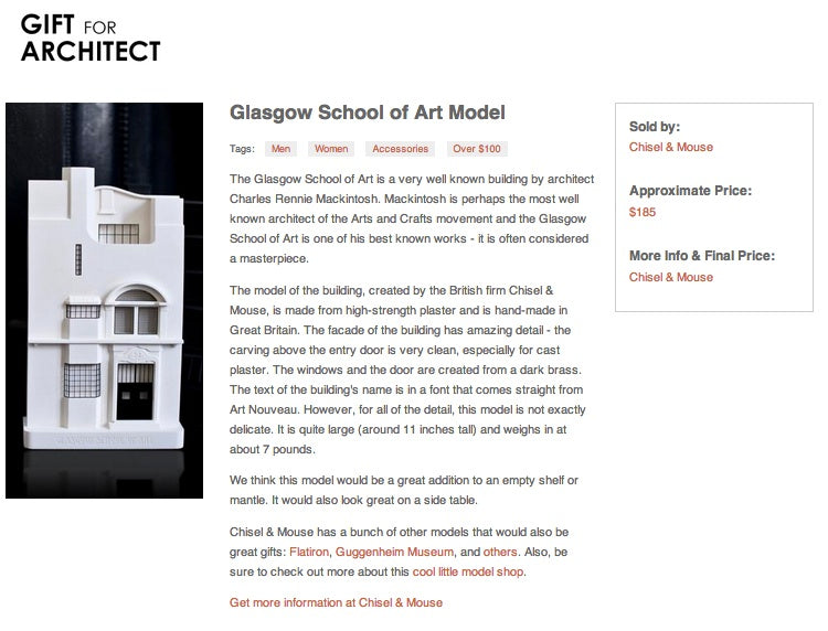 Gift for Architect – Chisel & Mouse