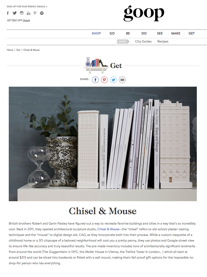 Goop – Chisel & Mouse
