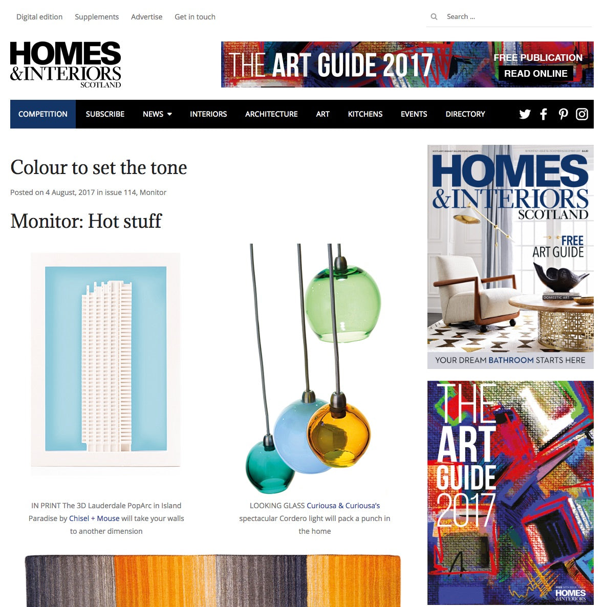 Homes and Interiors Scotland – Chisel & Mouse