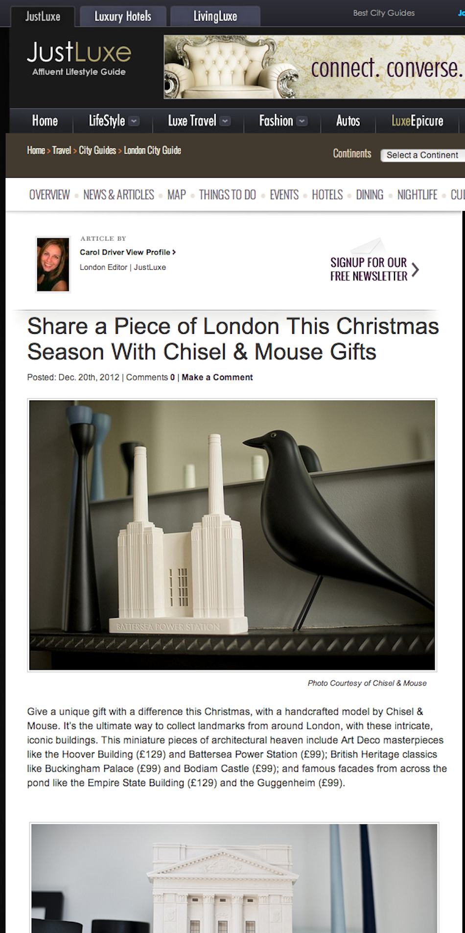 JustLuxe – Chisel & Mouse