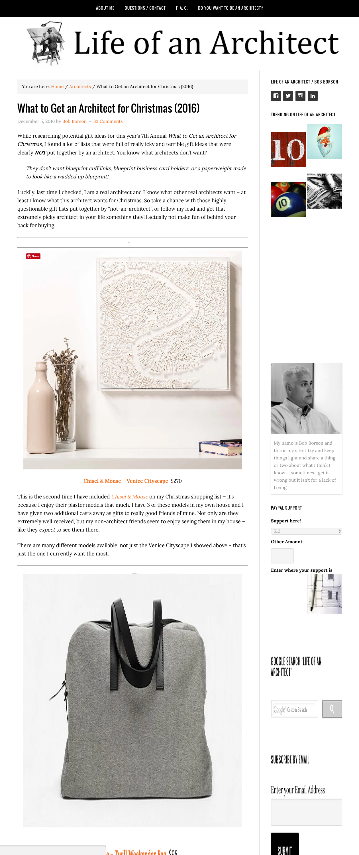 Life of an Architect – Chisel & Mouse