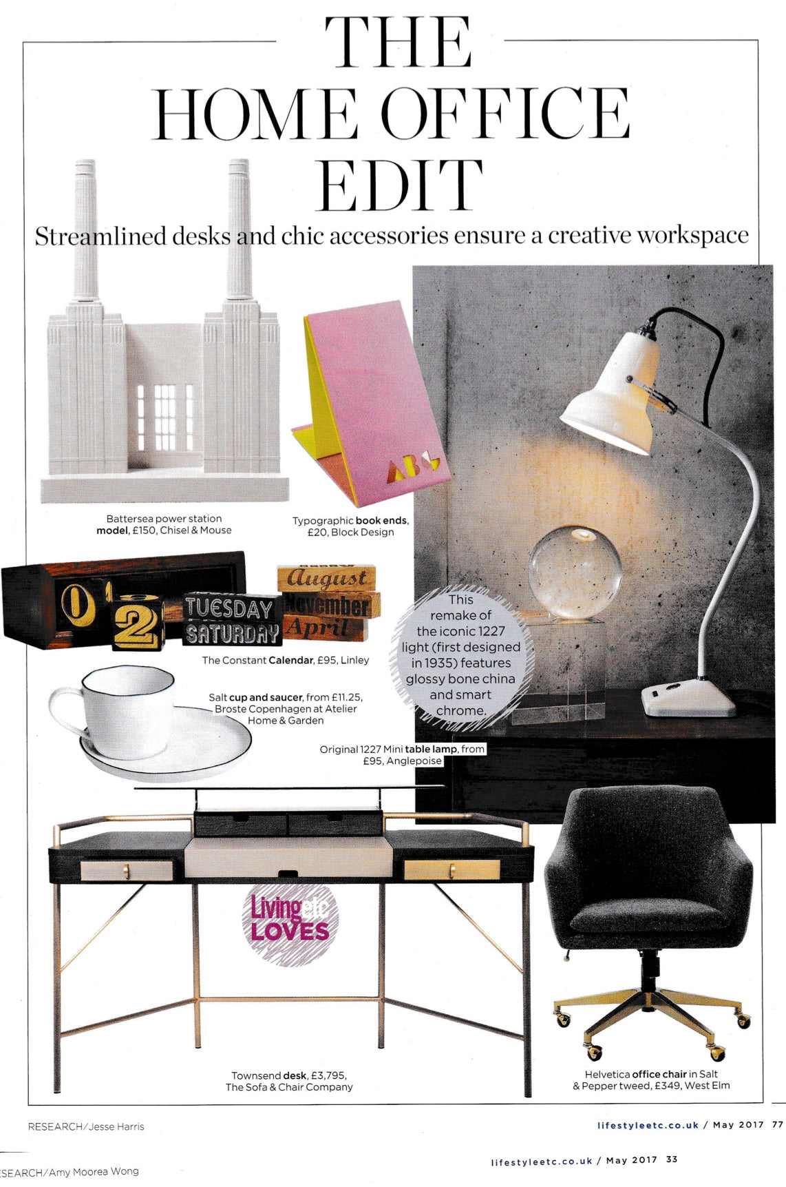 Living etc - May 2017 – Chisel & Mouse