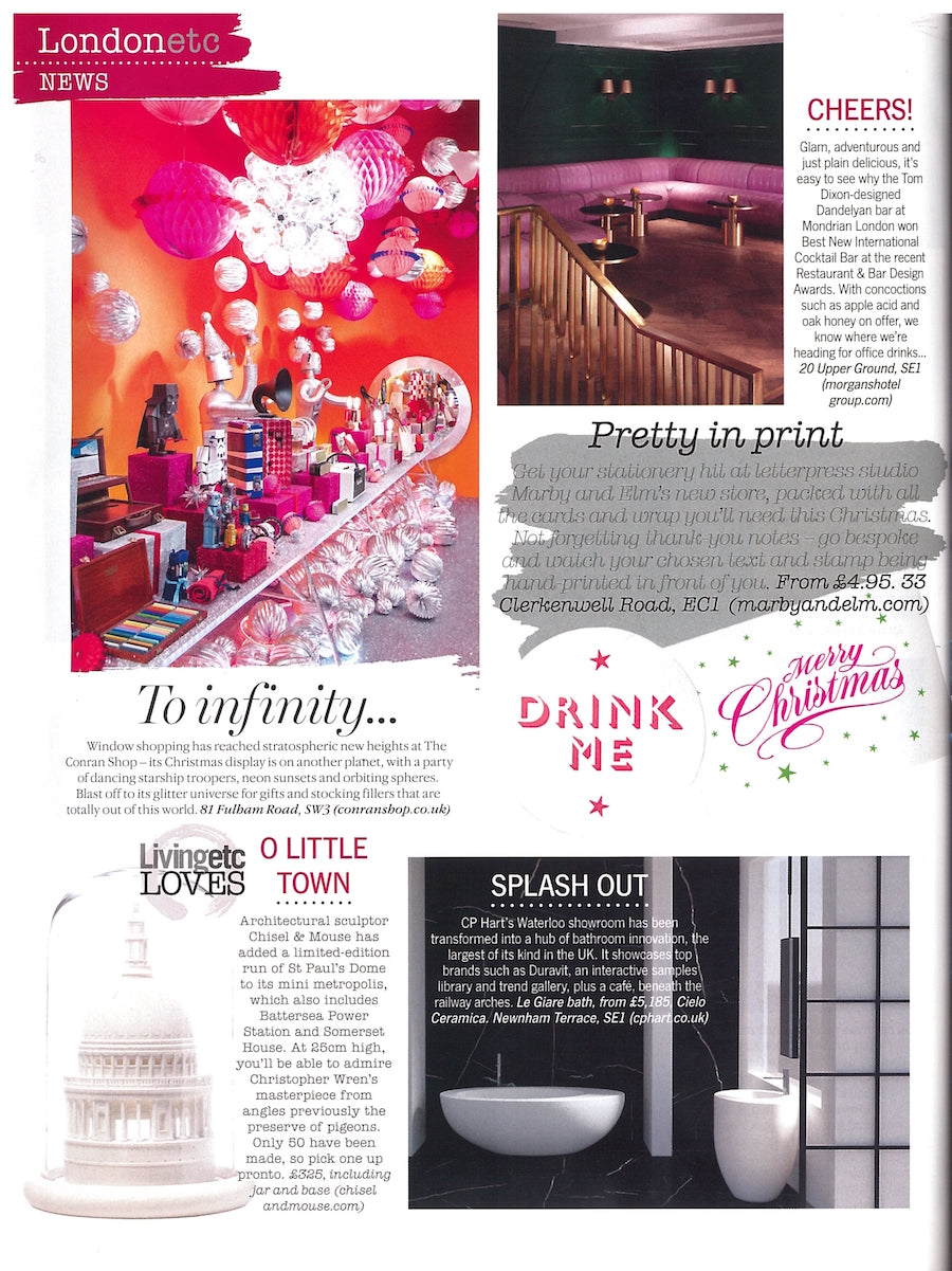 Living etc - London etc December – Chisel & Mouse