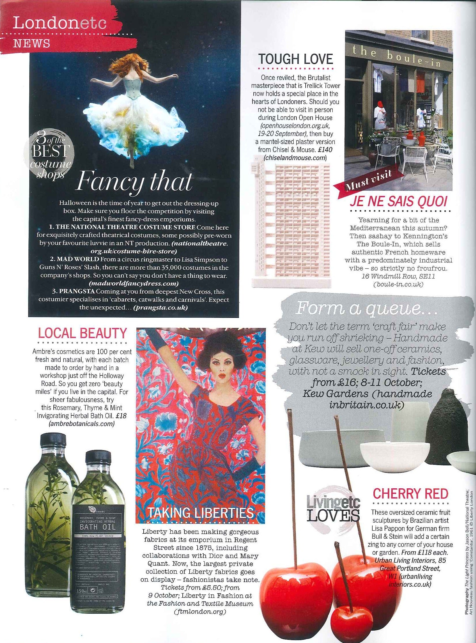 Living etc London – Chisel & Mouse