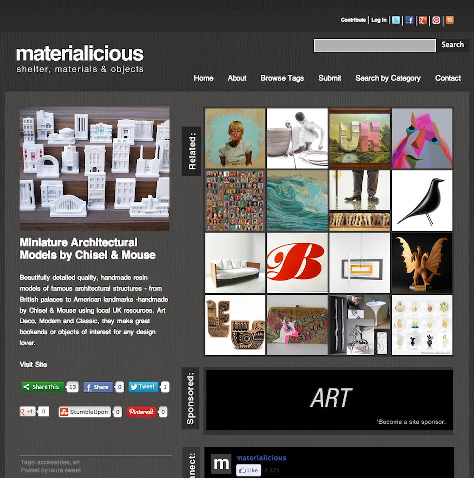 Materialicious – Chisel & Mouse