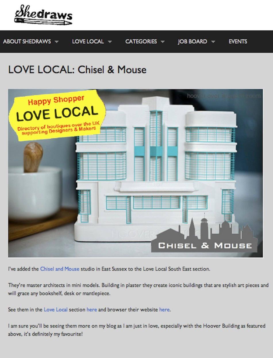 She Draws – Chisel & Mouse