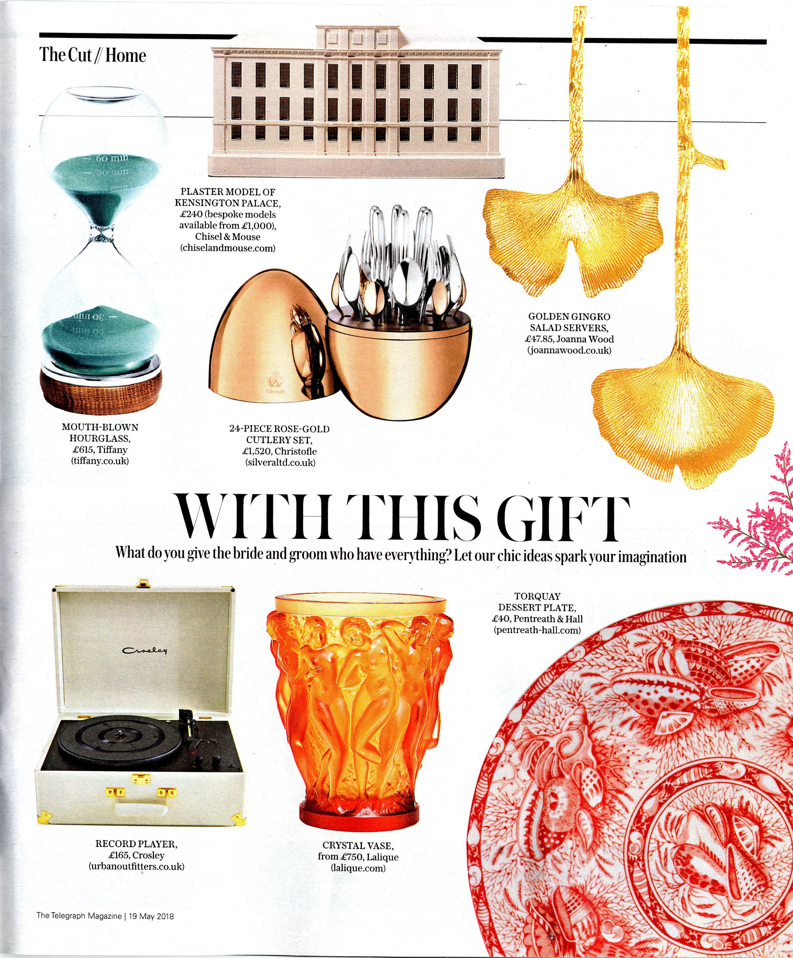 Telegraph Magazine May 2018 – Chisel & Mouse