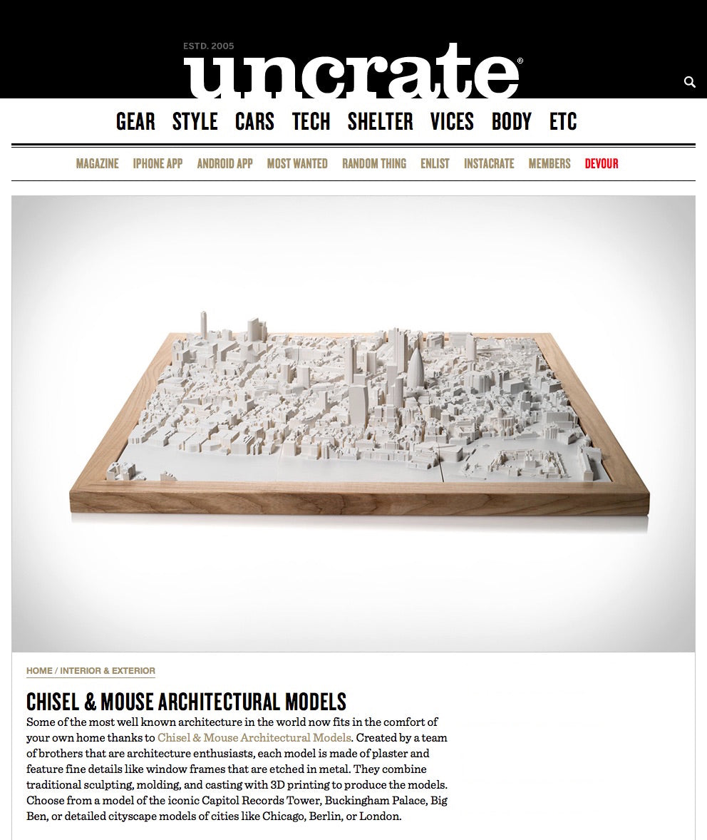 uncrate – Chisel & Mouse