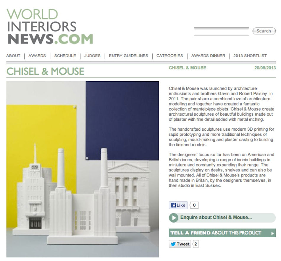 World Interior News – Chisel & Mouse