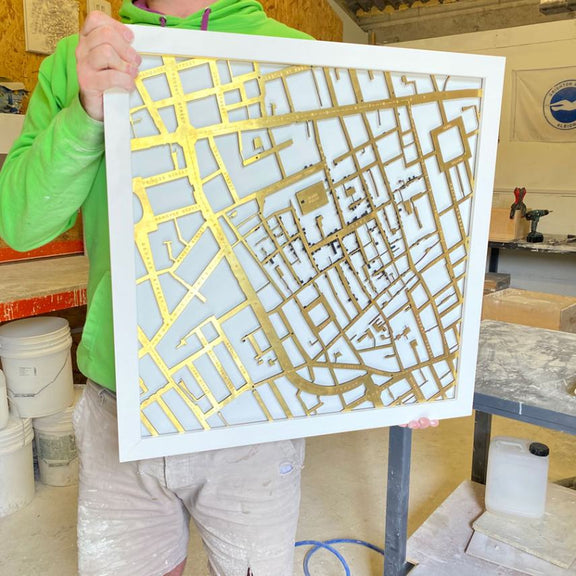 Bespoke Cholera map – Chisel & Mouse