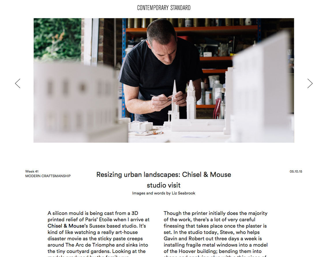 Contemporary Standard – Chisel & Mouse