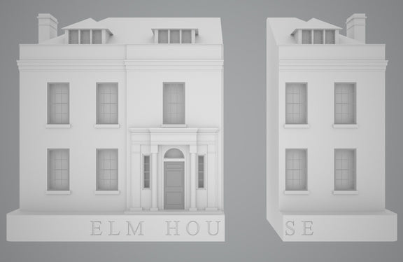 Elm House bespoke architectural model – Chisel & Mouse
