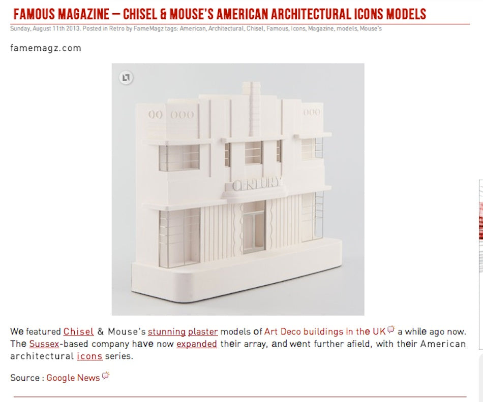 Famous Magazine – Chisel & Mouse