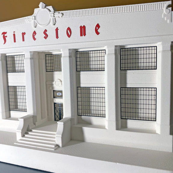 Firestone Building architectural model – Chisel & Mouse