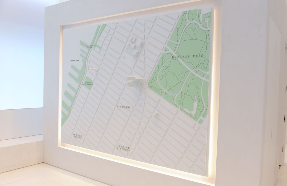 Hudson Yards Sales bespoke 3D map – Chisel & Mouse
