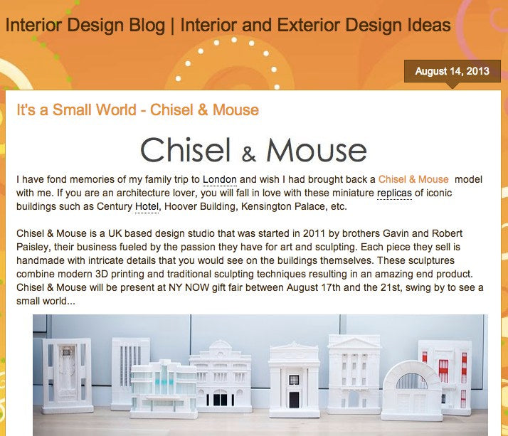 Interior Design Blog – Chisel & Mouse
