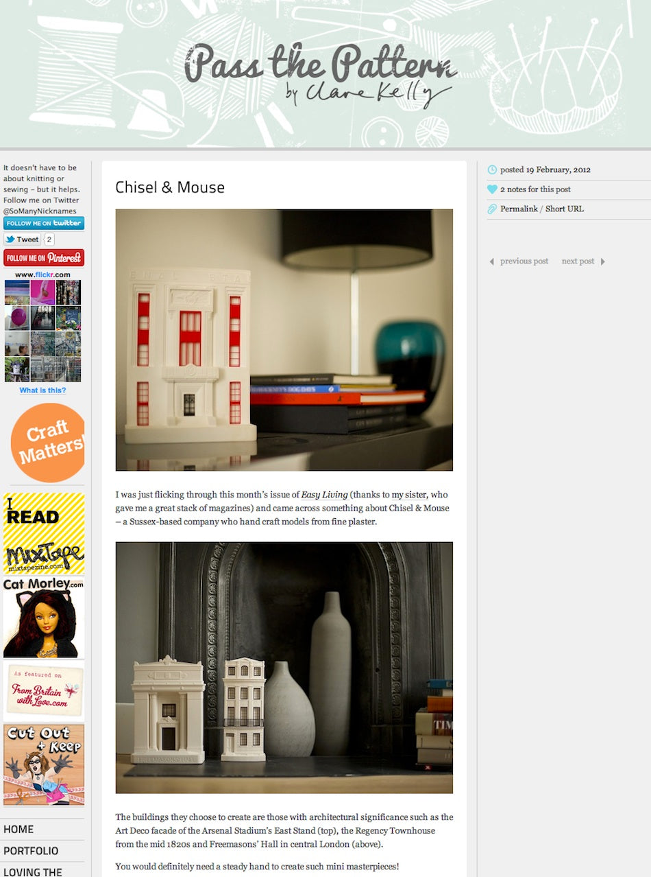 Pass the Pattern – Chisel & Mouse