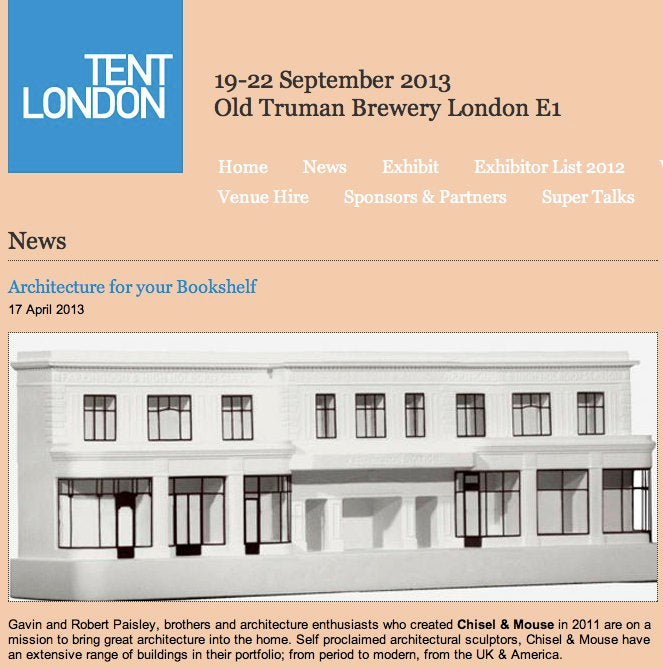 Tent London – Chisel & Mouse