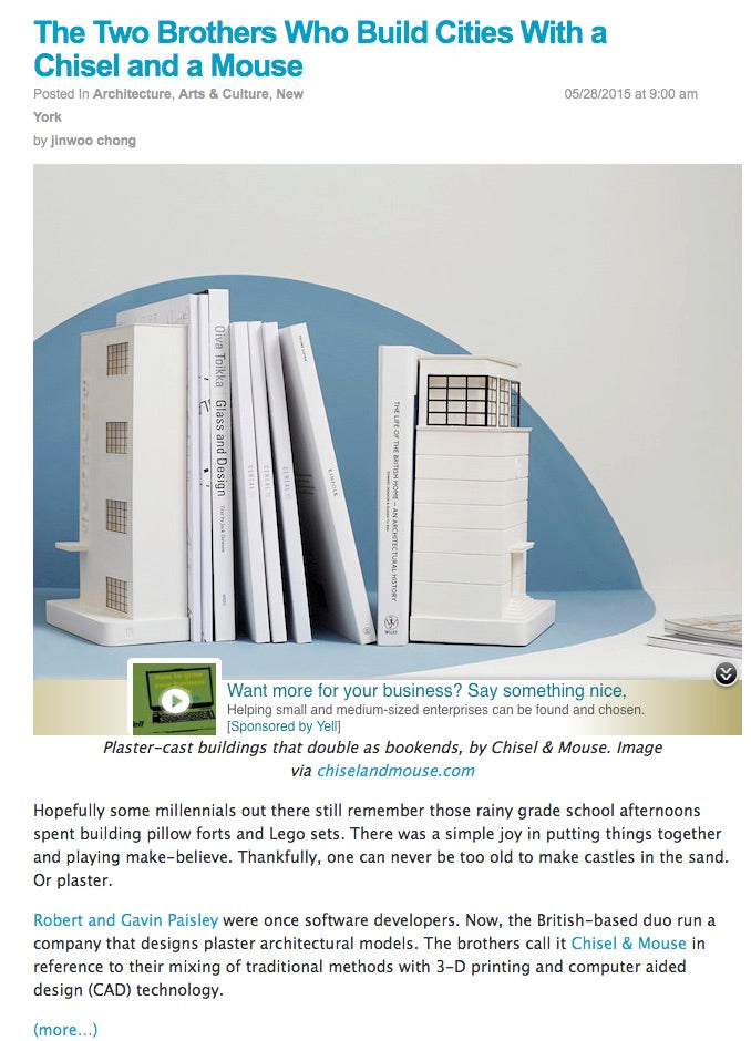 untapped cities – Chisel & Mouse